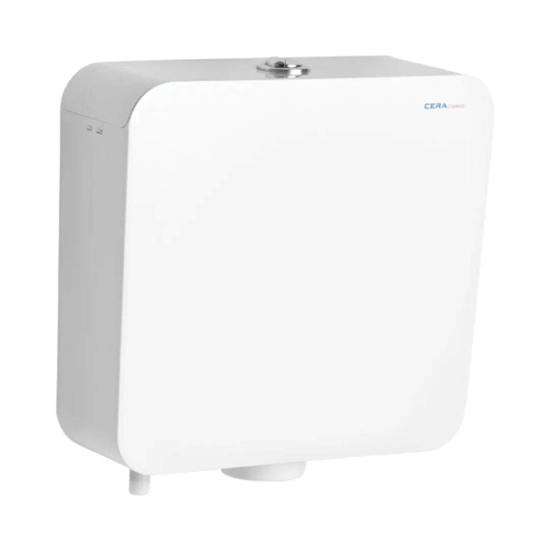 Cera External Wall Mounted Cistern Without Frame B1020106 - Snow White ...