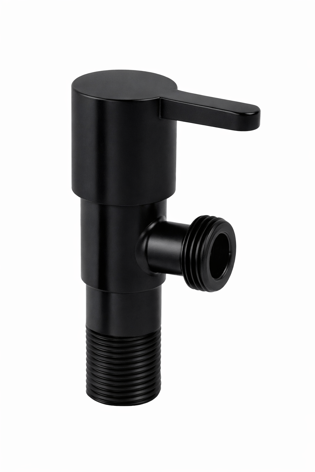 PICASO FUSION ANGLE VALVE FOR BASIN AREA- MATTE BLACK – bathkart.in