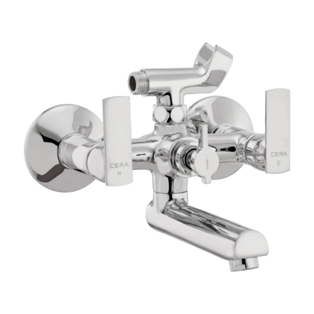 Cera 2 Way Wall Mixer Titanium F1003404 - Chrome Finish – bathkart.in