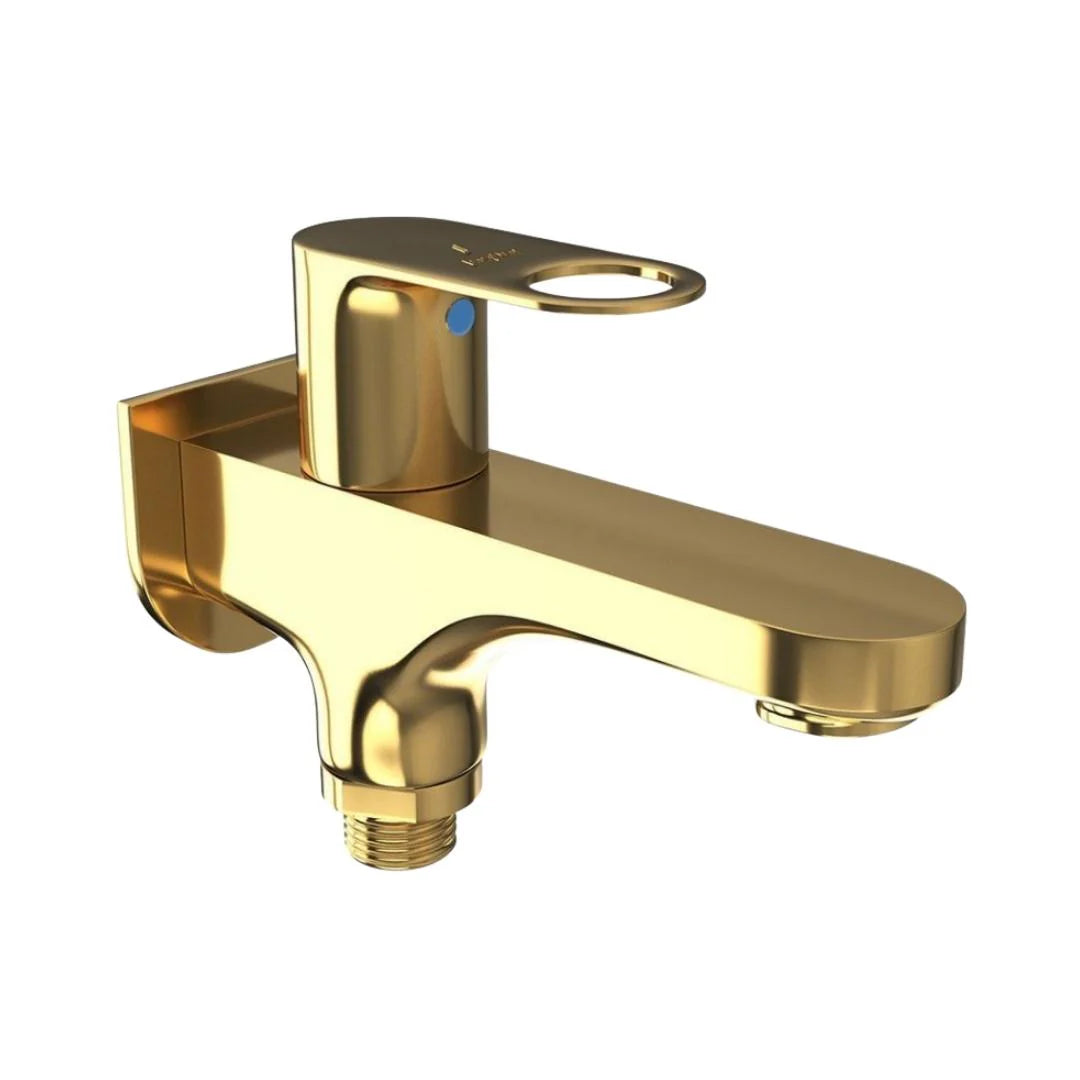 Jaquar WC Area 2 Way Bib Tap Ornamix Prime ORP-GLD-10041PM - Full Gold ...